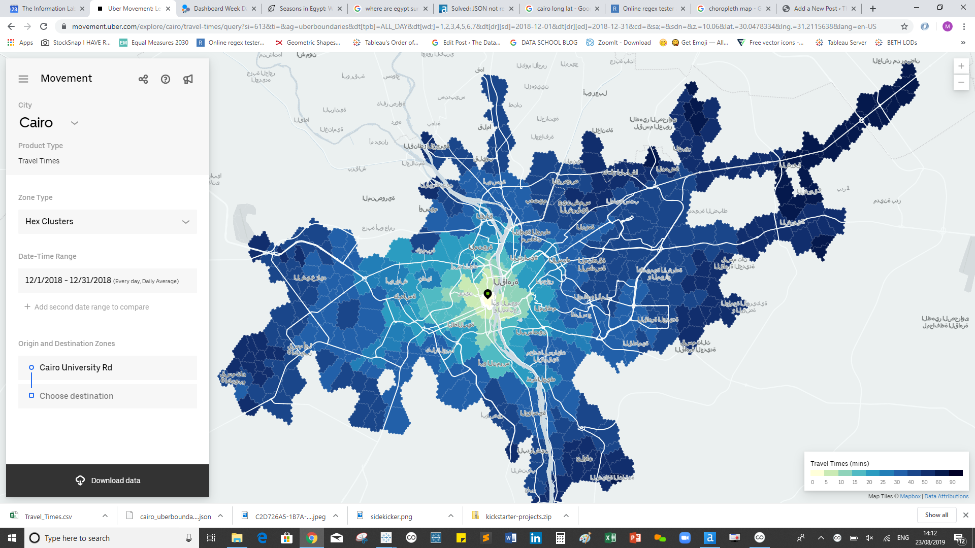 Dashboard Week Finale: Uber in Cairo - The Data School