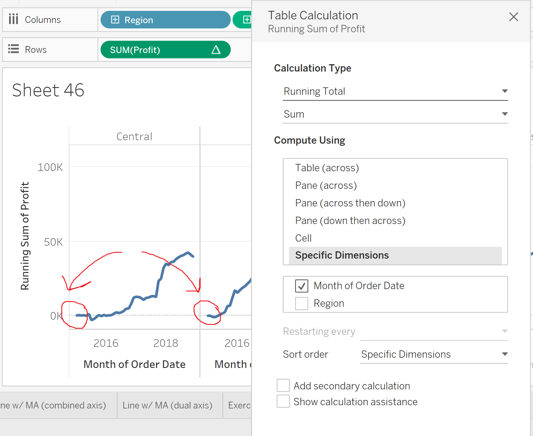 The Data School - How to: Table Calculations