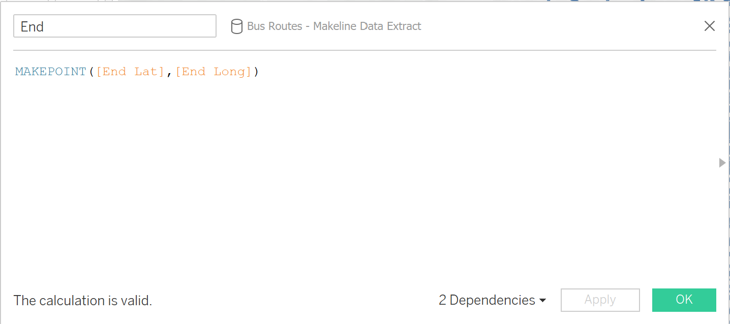 How to: Makepoint and Makeline in Tableau Desktop - The Data School