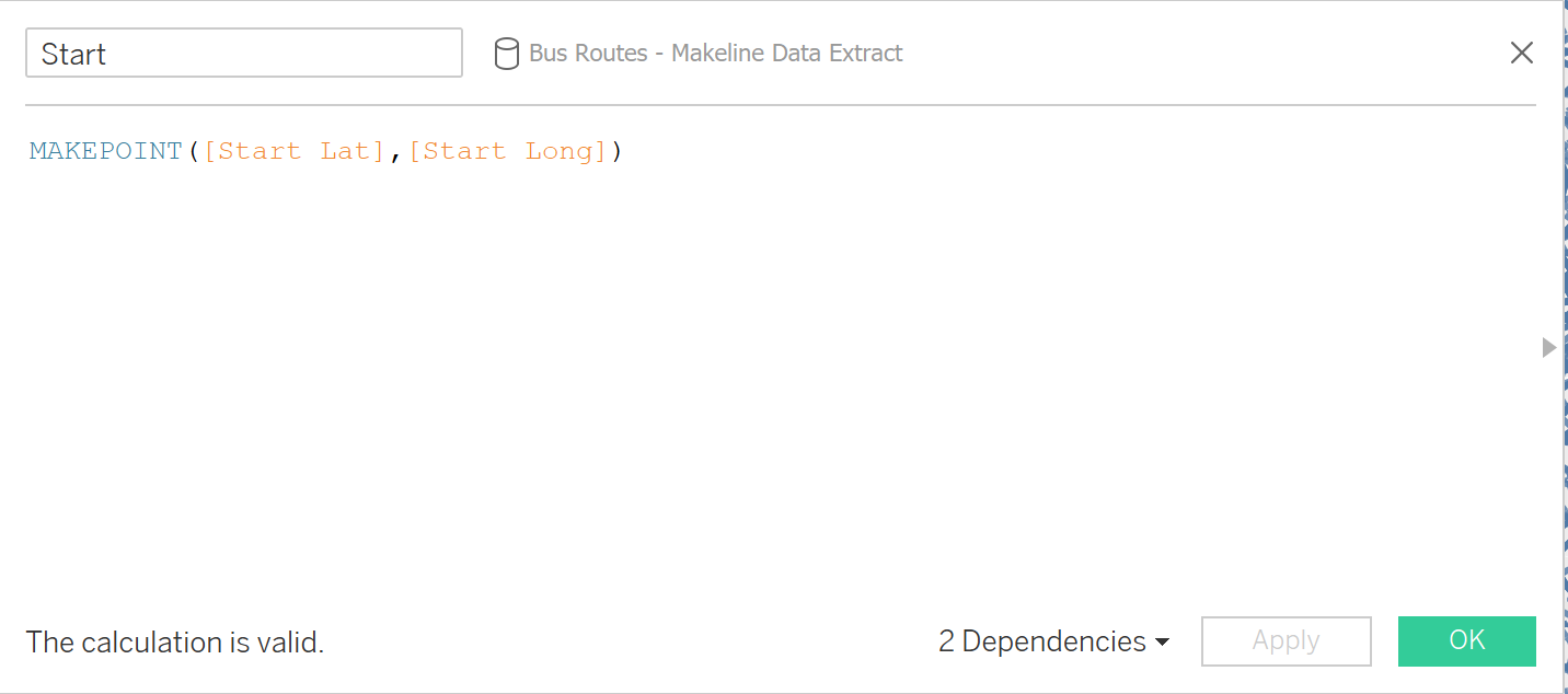 How to: Makepoint and Makeline in Tableau Desktop - The Data School