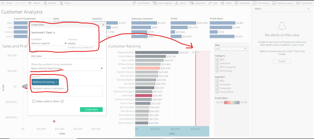 Tableau Server: Data Alerts - The Data School