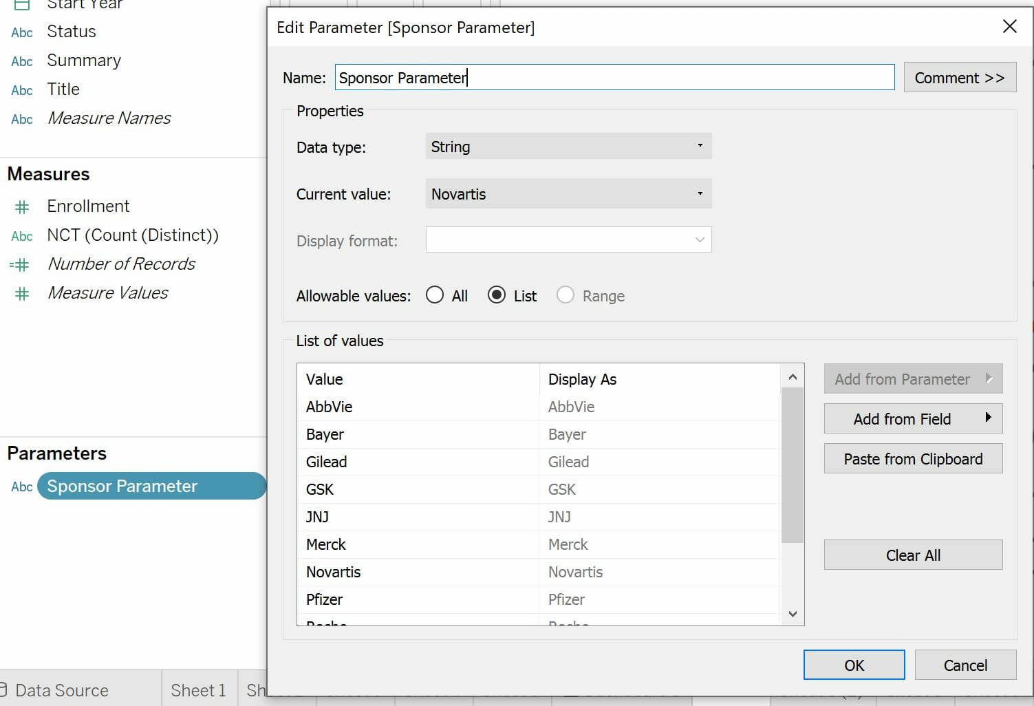 Creating A Simple Highlight Parameter Action In Tableau The Data School
