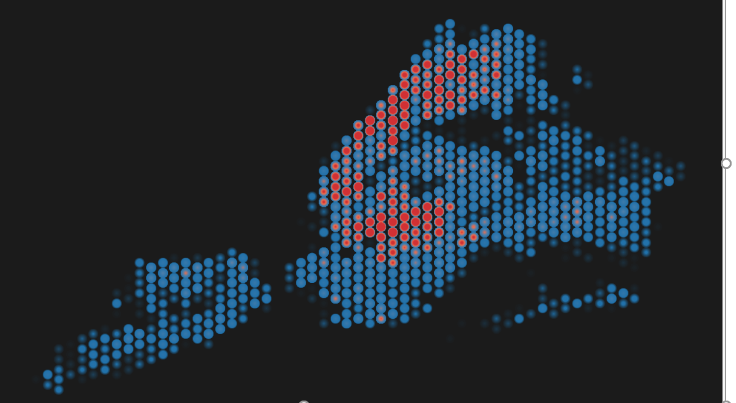 How to create a density map in Tableau using Hexbins - The Data School