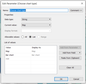 How to switch chart type in Tableau dashboard - The Data School
