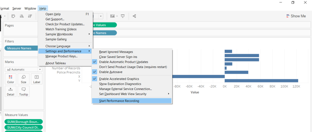 Subscribe to perform with Tableau Server - The Data School
