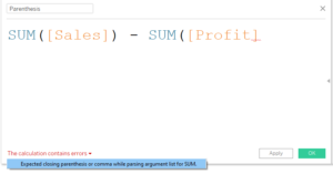 Why doesn’t that work? Four common calculated field errors in Tableau ...