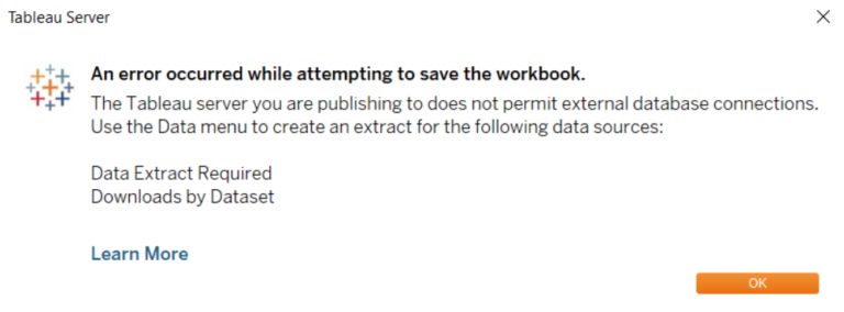 “An Error occurred while attempting to save the workbook “ - Why am I getting this message and ...