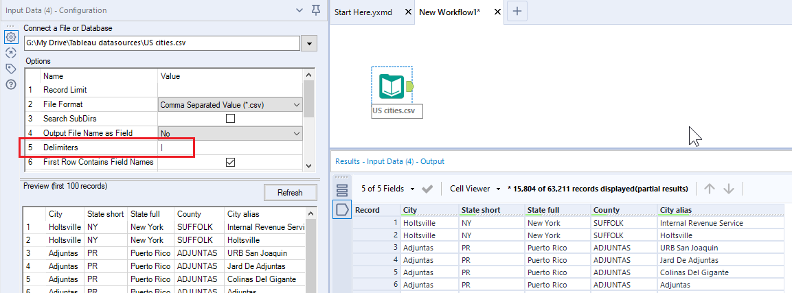The Data School Five Time saving Alteryx Tips Part 3 Reading Data 