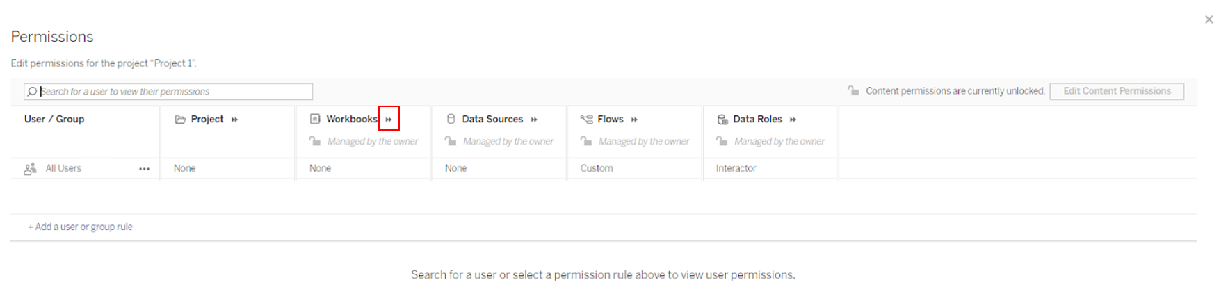 Permissions on Tableau Server - The Data School