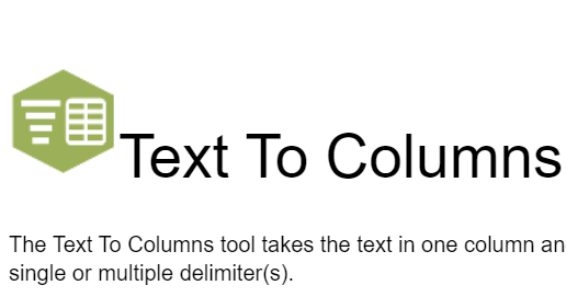 Text to Column - - - Just Smart Enough - The Data School