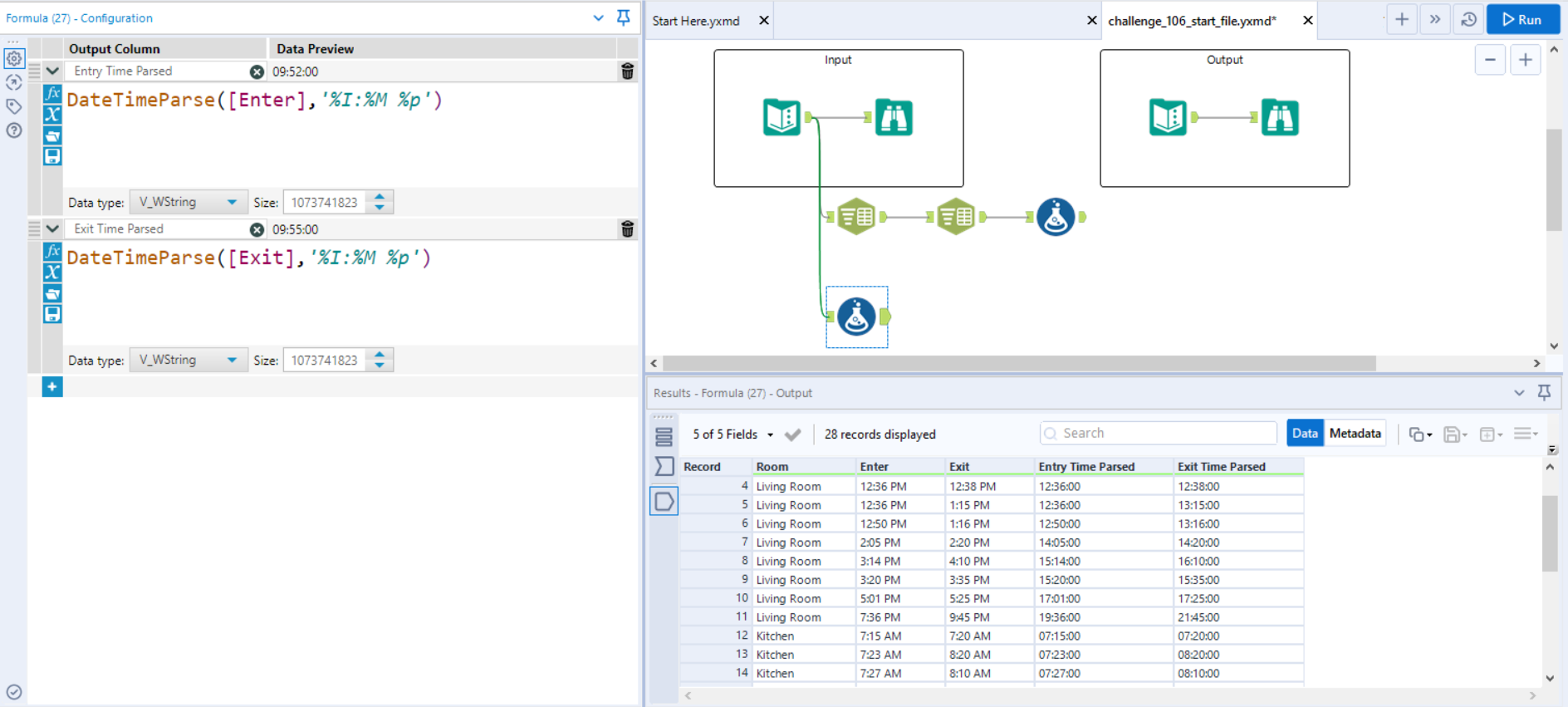 How to Parse Time Fields with AM/PM format in Alteryx - The Data School