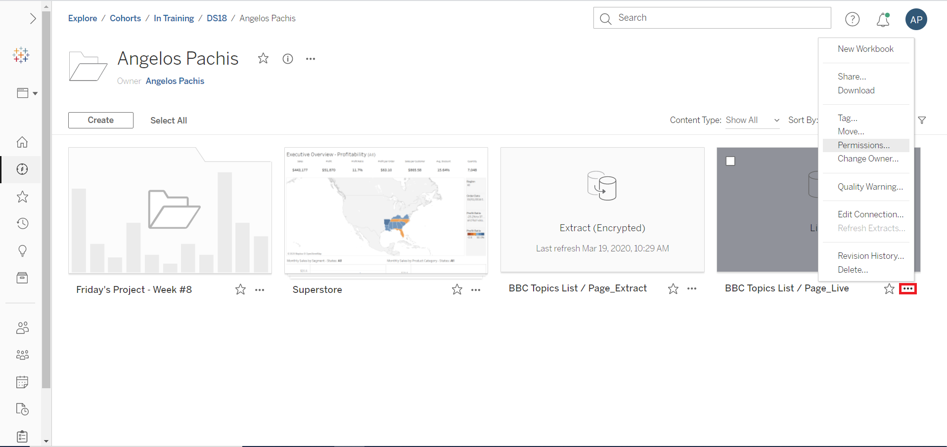 Tableau Server Applying Permission Rules To A Project And Its Contents The Data School