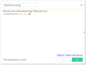 How to Dynamically Resize Fonts in Tableau - The Data School