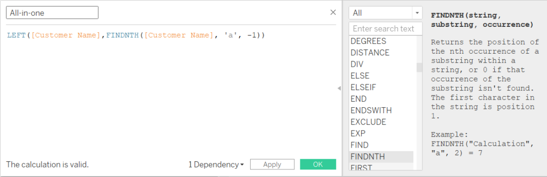 The Data School - Tableau String Calculation: FINDNTH( ) - Finding the ...