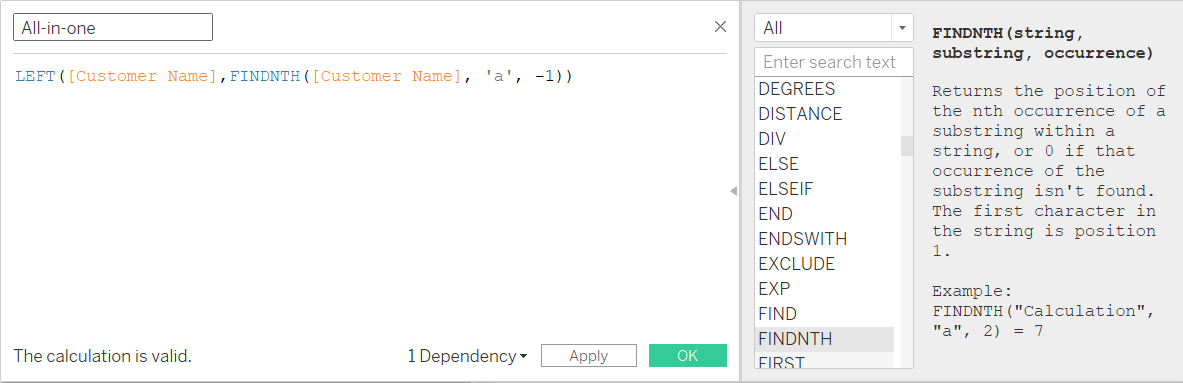 The Data School - Tableau String Calculation: FINDNTH( ) - Finding the ...