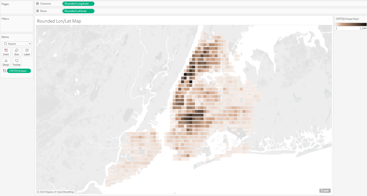 The Data School - How to Create Density Maps using Hex Bins