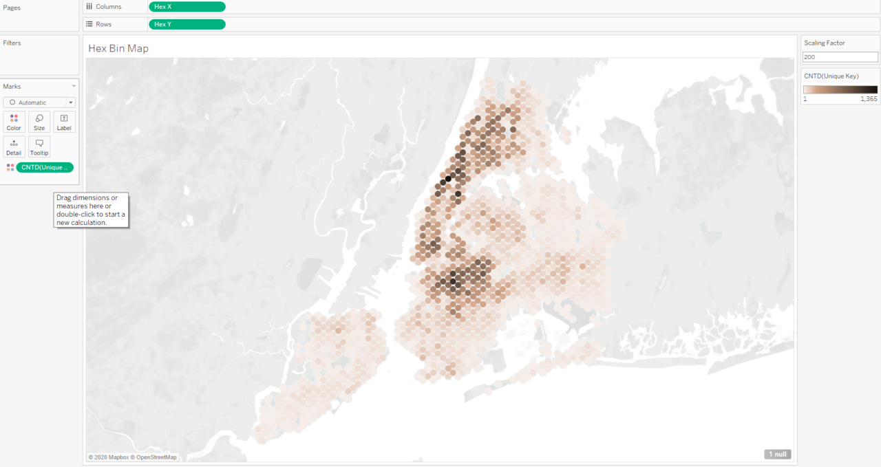 The Data School - How to Create Density Maps using Hex Bins