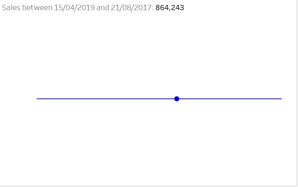 How to create a dynamically shifting date slider on Tableau - The Data School